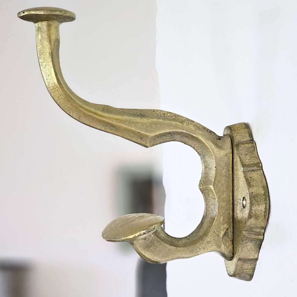 Rustik Kæmpe Knage messing | Aastedgaard.dk